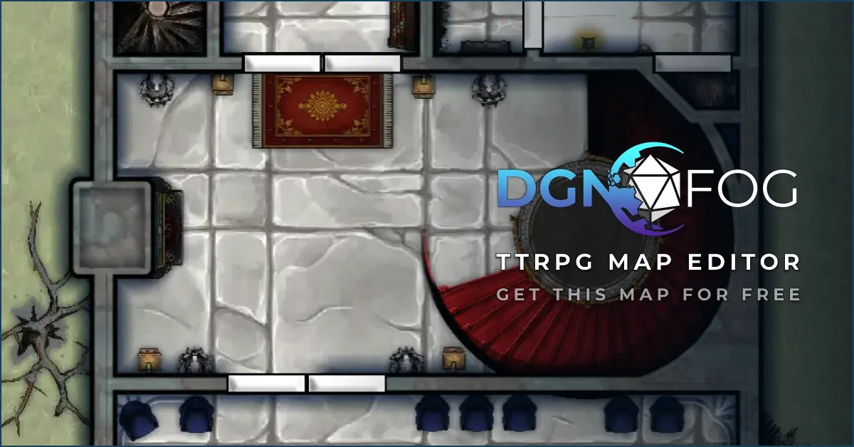 DUNGEONFOG | Death House, Second Floor; Curse of Strahd
